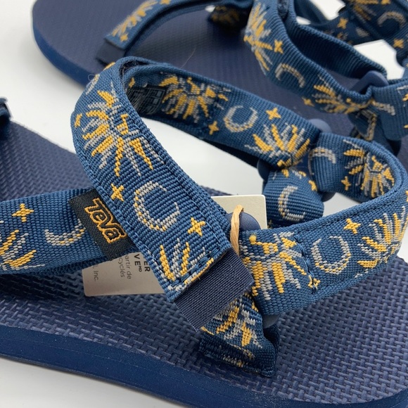 Teva | Shoes | Teva Universal Original Star And Moon Navy Sandals ...